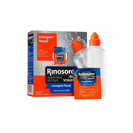 Rinosoro Alto Volume com 30 Sachês + Frasco Aplicador - Farmácias Unipreço