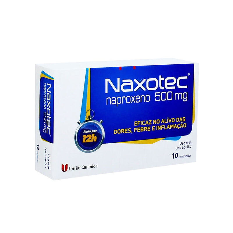 Naxotec Naproxeno 500Mg 10 Comprimidos