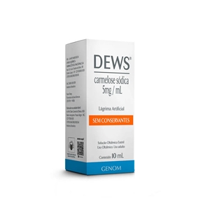 Solução Oftálmica Dews 5mg/ml Frasco 10ml - Farmácias Unipreço