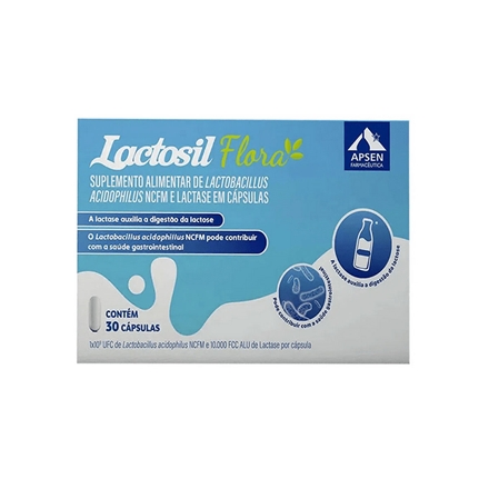 Lactosil Flora Com 30 Cápsulas