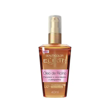 Óleo Capilar Elixir Beauty Color Óleo de Rícino 40ml
