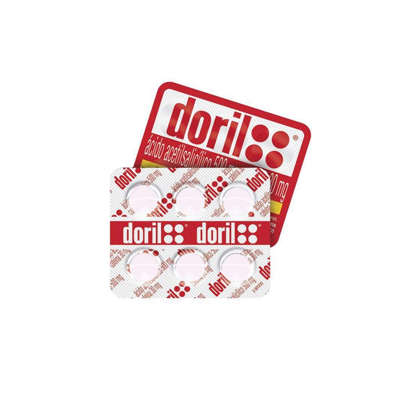 Doril 500mg+30mg 1 Cartela com 6 comprimidos - Farmácias Unipreço