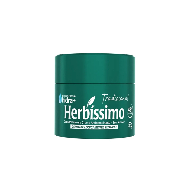 Desodorante Creme Herbíssimo Tradicional 55g