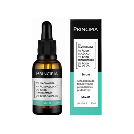 Sérum Facial Anti Acne Principia Mix-01 30ml | Farmácias Unipreço