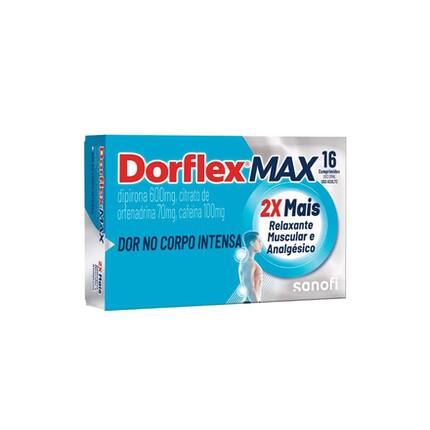Analgésico Dorflex Max 16 Comprimidos | Farmácias Unipreço