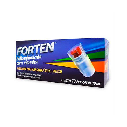 FORTEN SOLUÇÃO COM 10 FRASCOS DE 10ML