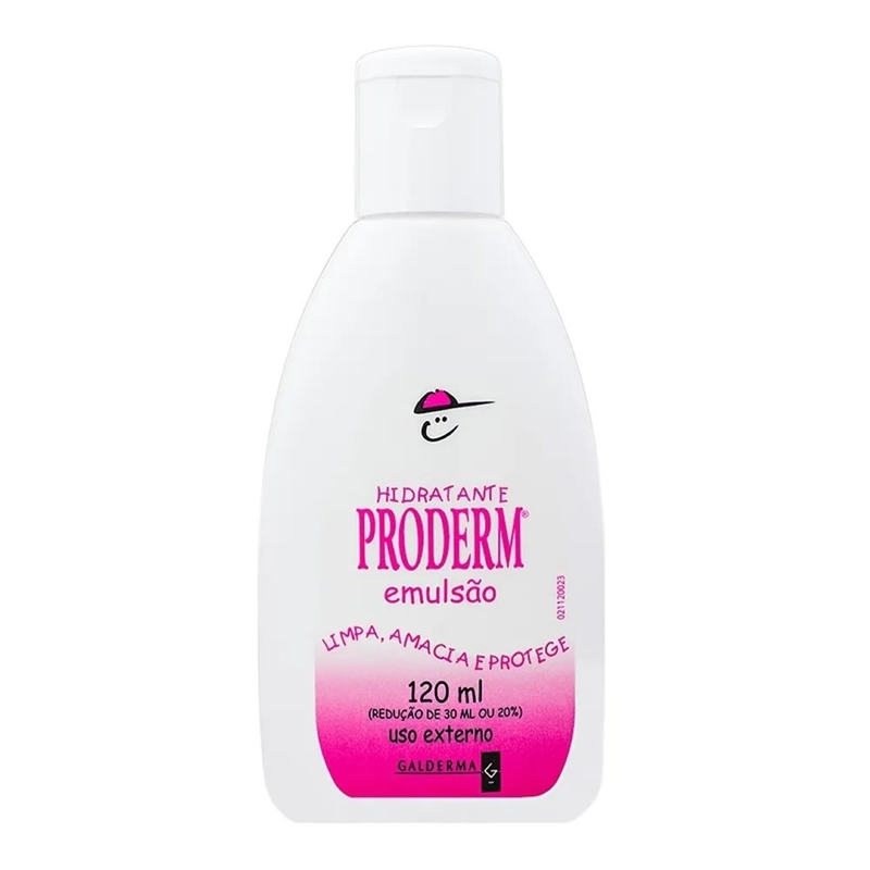 Proderm Emulsão Hidratante Com 120ml - Farmácias Unipreço - Proderm ...