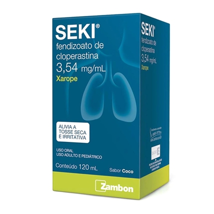 Seki Xarope 3,54mg/ml com 120ml - Unipreço