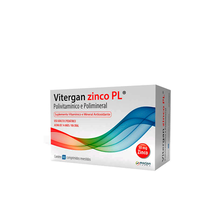VITERGAN ZINCO 30 COMPRIMIDOS