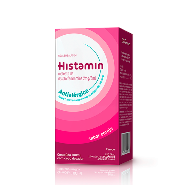 Histamin Xarope Liquido Com 100ml- Farmácias Unipreço
