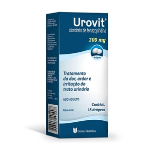 Urovit 200mg União Química 18 Drágeas - Farmácias Unipreço