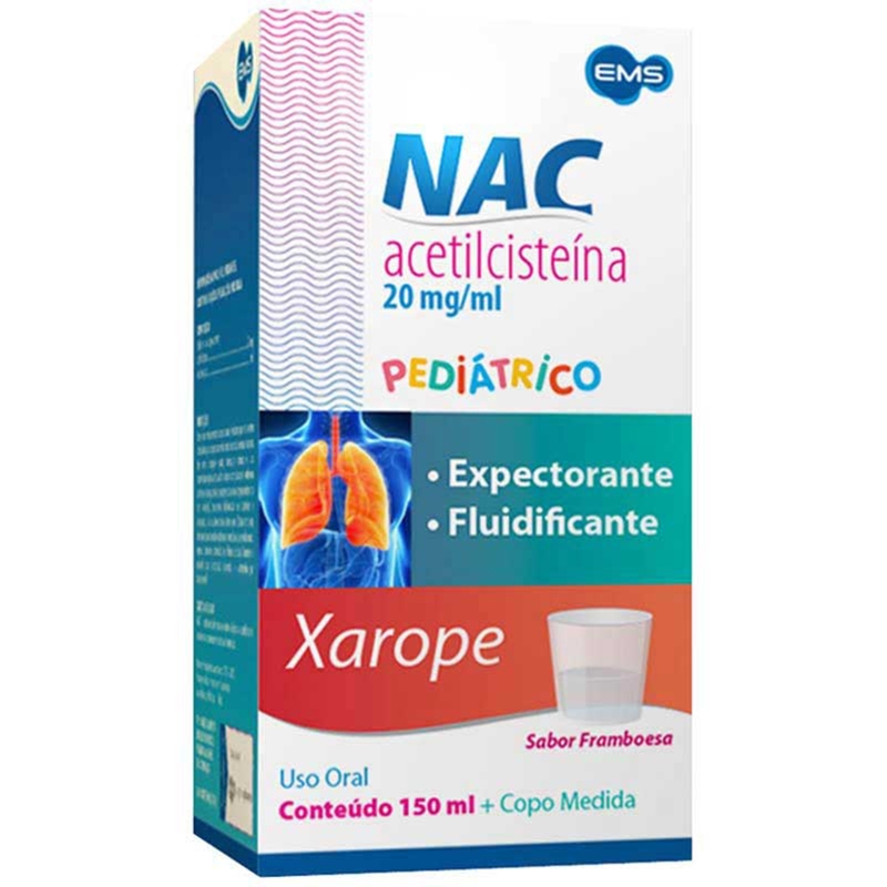 NAC 20MG XPE INFANTIL 150ML - NAC 20MG XPE INFANTIL 150ML - SIGMA PHARMA