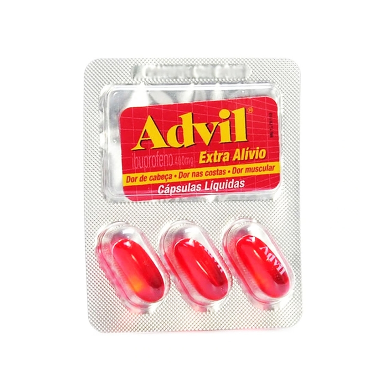Advil 400mg 3 Comprimidos - Farmácias Unipreço