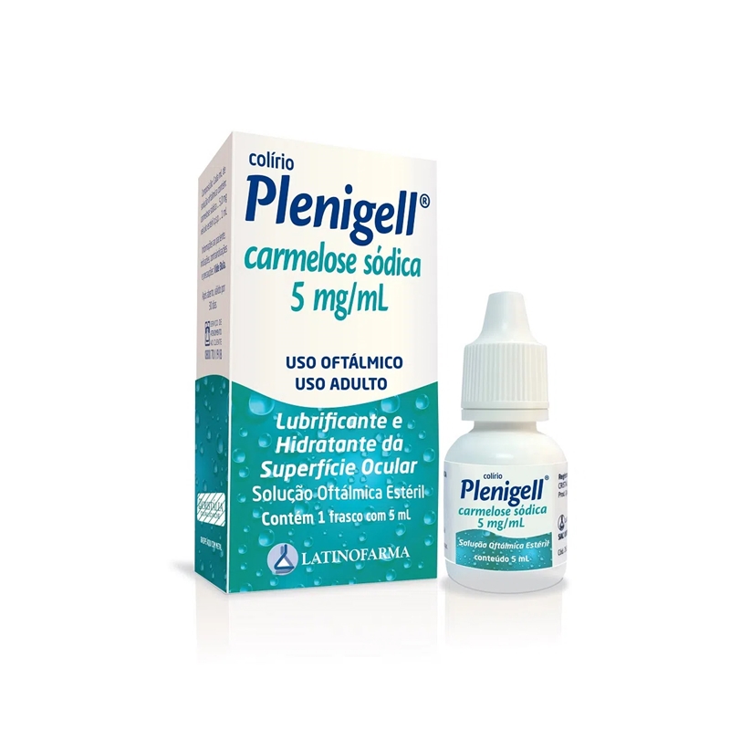 Plenigell Solução Oftálmica Com 5ml - Farmácias Unipreço