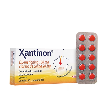Xantinon Com 30 Comprimidos - Farmácias Unipreço