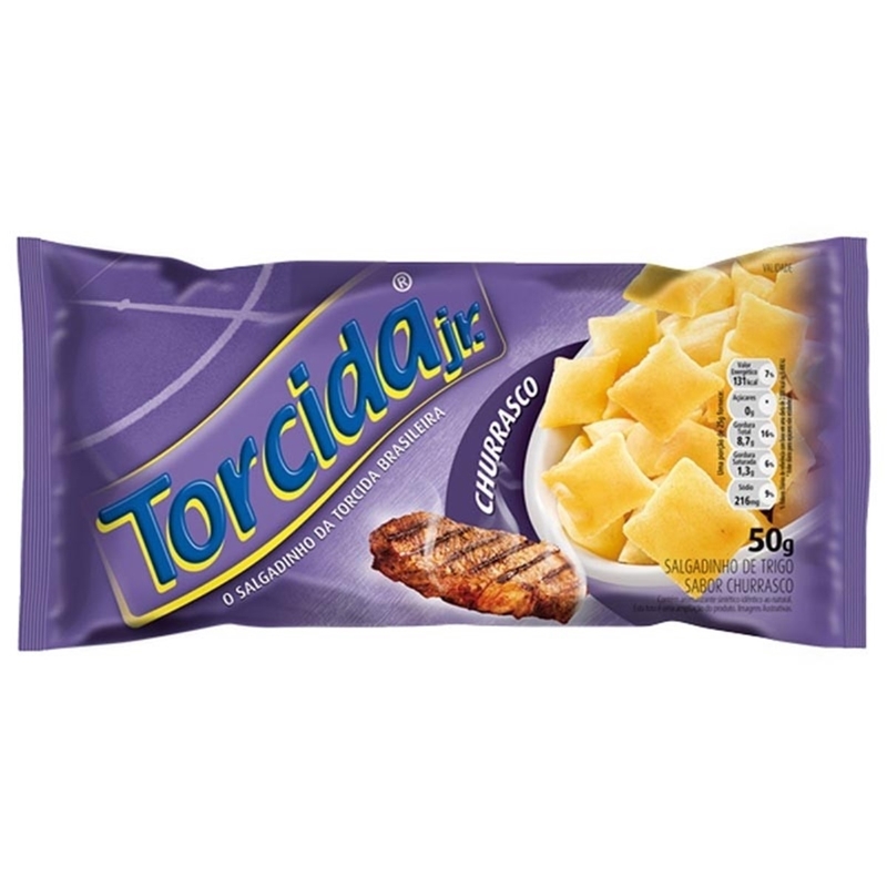 TORCIDA 45G CHURRASCO - TORCIDA 45G CHURRASCO - ELMA CHIPS