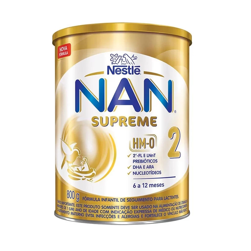 FORMULA INFANTIL NAN 2 SUPREME 800GR - FORMULA INFANTIL NAN 2 SUPREME ...