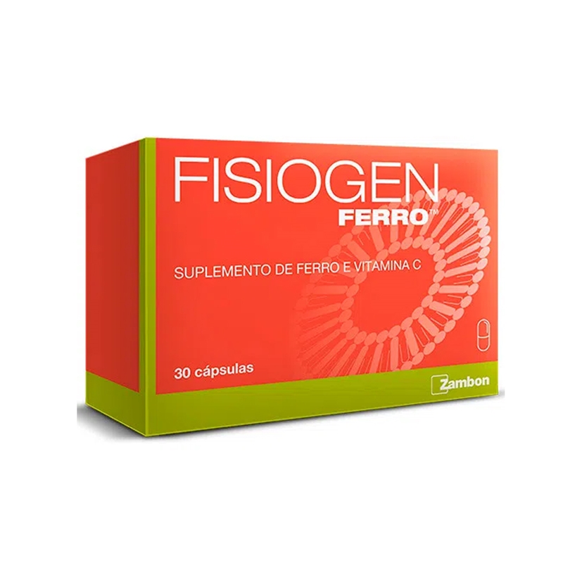 Suplemento Fisiogen Ferro com 30 cápsulas - Farmácias Unipreço