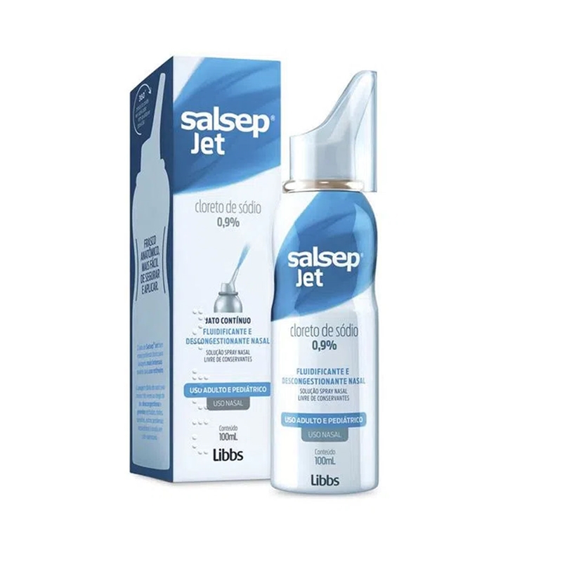 Salsep Jet 0,9% Solução Nasal 100ml - Farmácias Unipreço