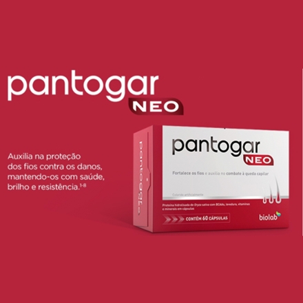 Pantogar Neo com 60 Cápsulas | Farmácias Unipreço