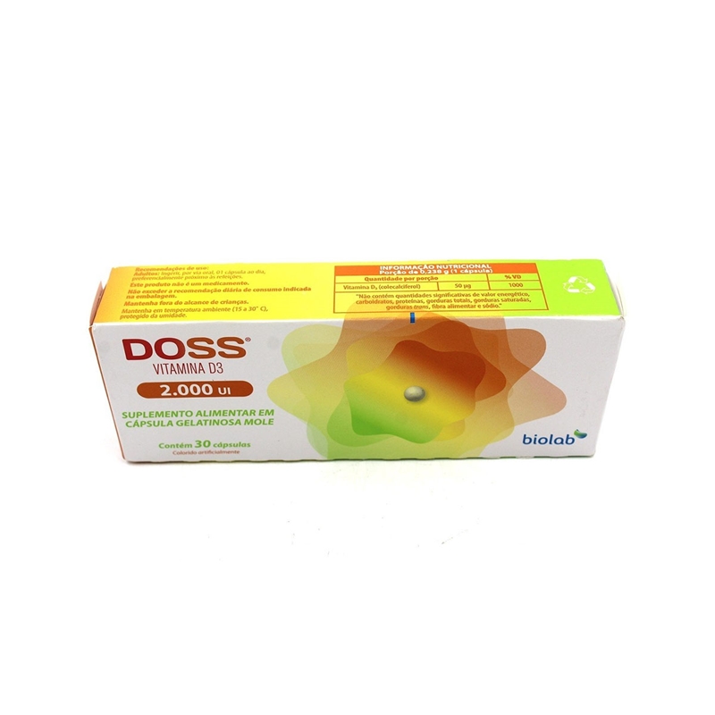 DOSS 2000UI 30 CAPSULAS