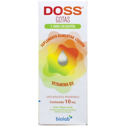 DOSS 1.000UI GOTAS COM 10ML