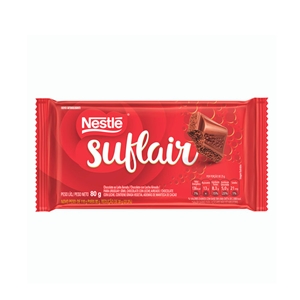 CHOCOLATE NESTLE SUFLAIR AO LEITE 80G