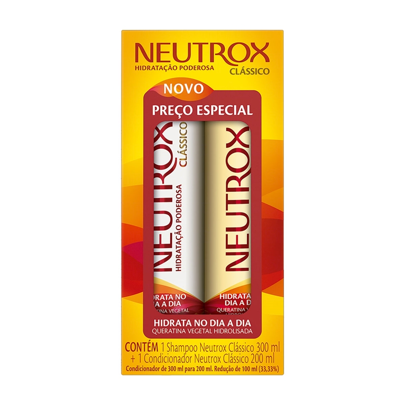 KIT NEUTROX SHAMPOO 300ML + COND 200ML CLASSICO