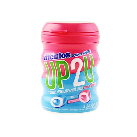 CHICLE MENTOS UP2U MINT FRUTTI 56G
