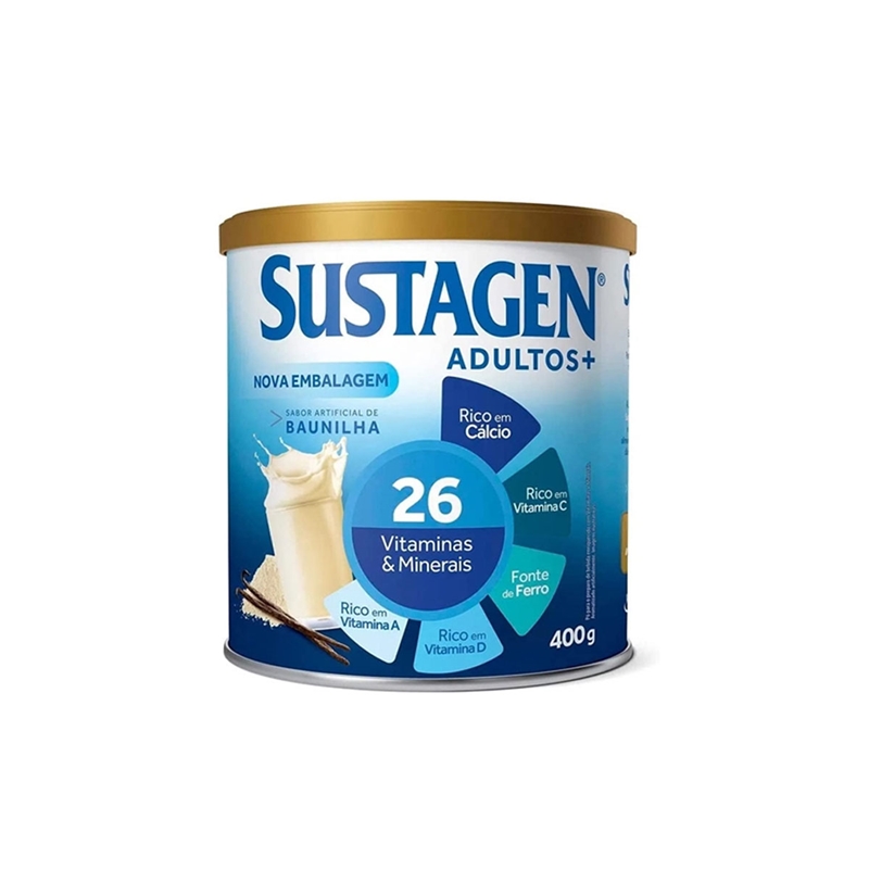 Sustagen Adulto Sabor Baunilha 400g - Farmácias Unipreço