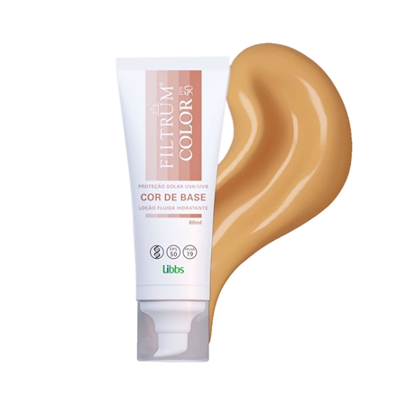 Protetor Solar Filtrum Color Cor de Base FPS 50 com 60ml - Farmácias ...