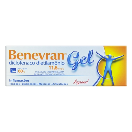 Benevran Gel Legrand 60g - Farmácias Unipreço